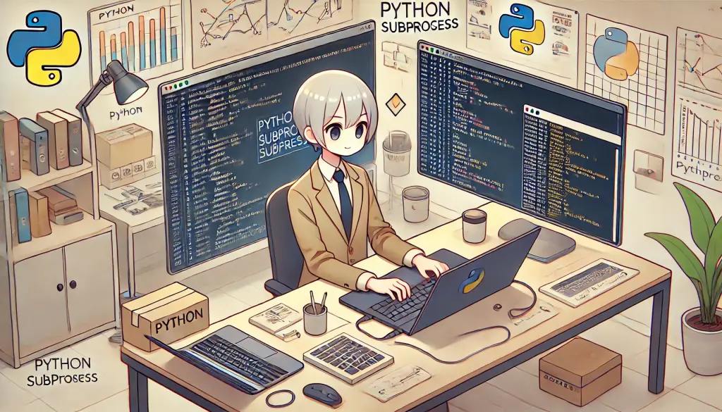 徹底解析python的subprocess模組|從基礎到應用│pythonプログラミングの世界 2336